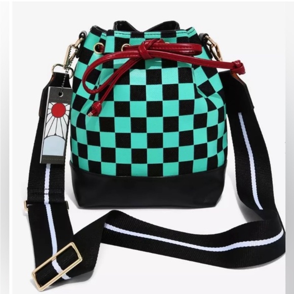 Bags | Demon Slayer Kimetsu No Yaiba Tanjiro Crossbody Bucket Bag ...